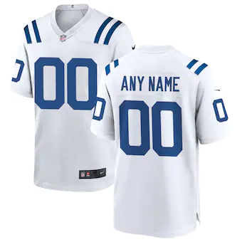 Colts White Custom – Jersey Crate
